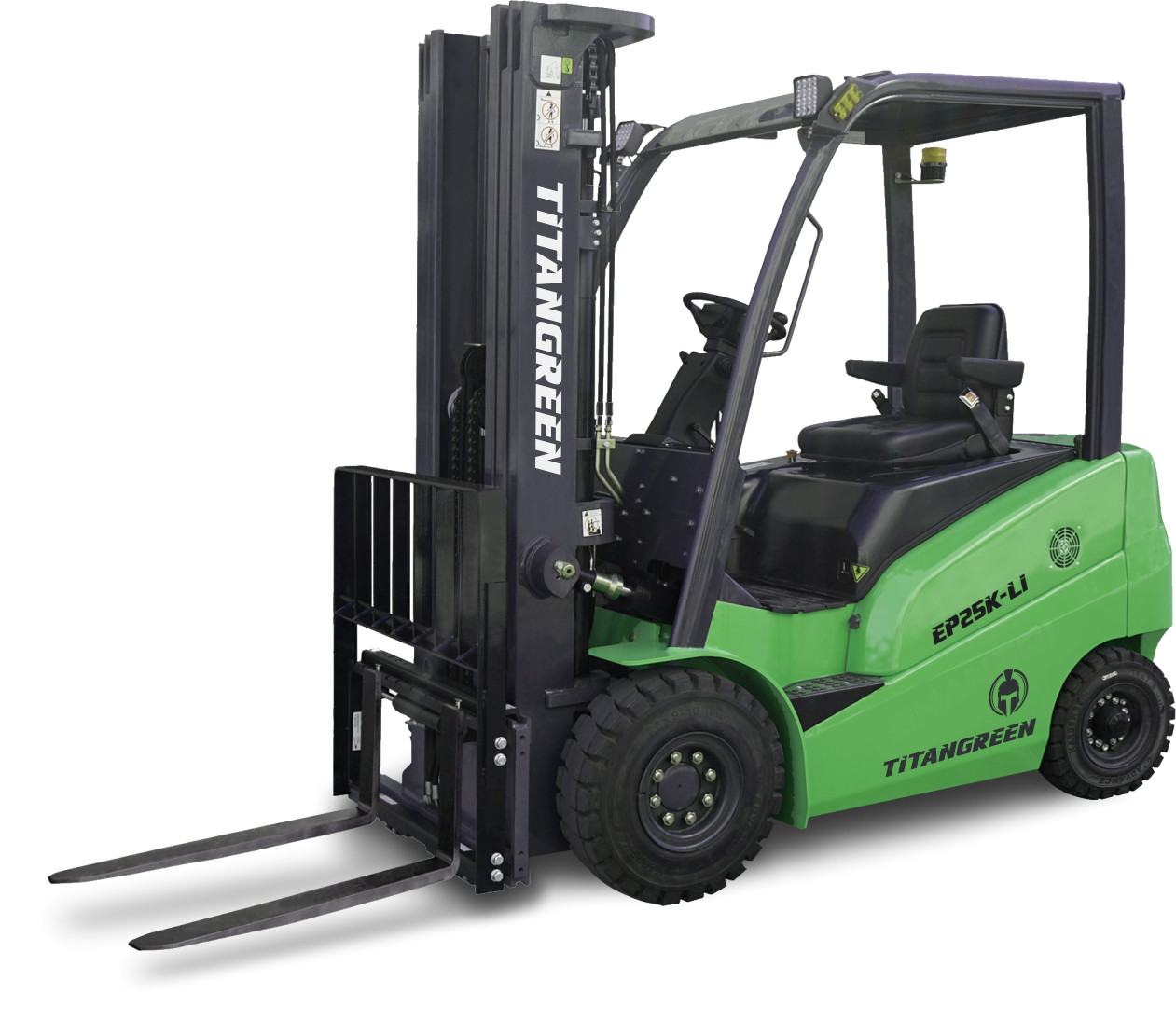 Titan Green – LITHIUM POWERED ELECTRIC FORKLIFTS